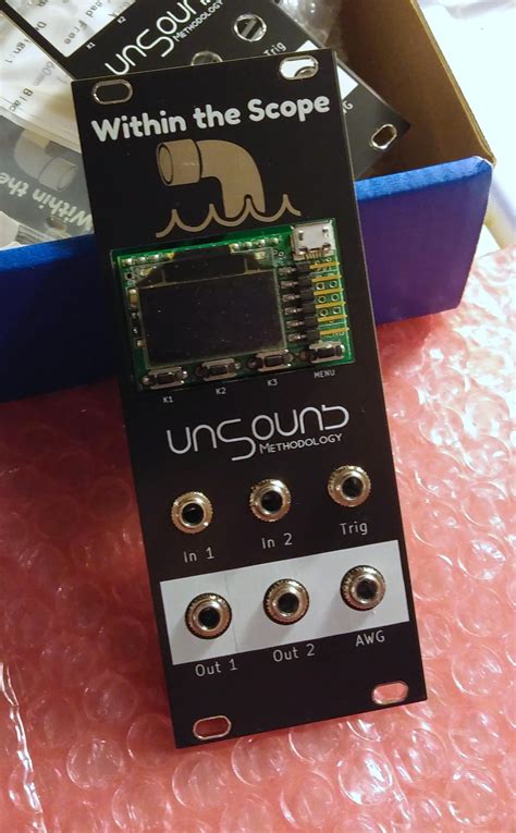 Oscilloscope Module Take Two A Qualified Success R Synthdiy