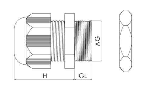 Altinkaya 免费 Cad 模型 Plastic Cable Gland Pa Traceparts