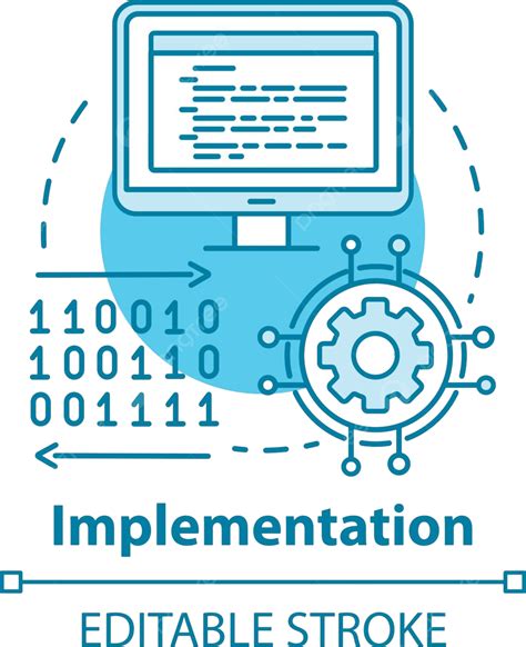 Programming And Deployment Concept Icon Editable Vector Illustration Vector Vector Program