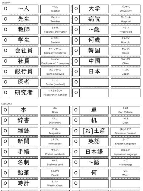 kanji flashcard to be cut book 1 pdf