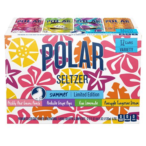 Polar Seltzer Limited Edition Sparkling Water