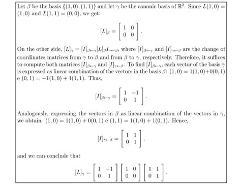 4 To The Question Let L R2 R2 Be A Linear Chegg Com