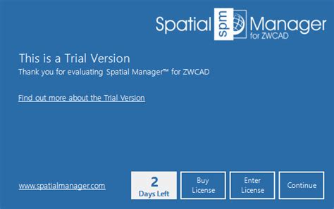 spatial manager™ for zwcad faqs licenses spatial manager wiki