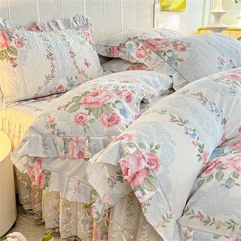 1pc Pure Cotton Duvet Cover Printed Quilt Cover Queenking Size