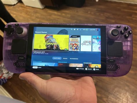 First Shell Swap For Me Rsteamdeck