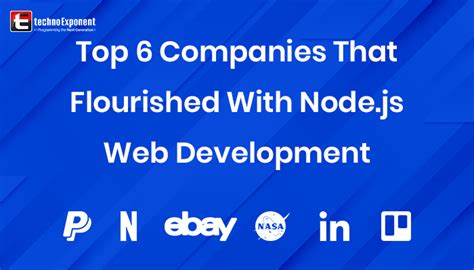 Top Companies That Flourished With Node Js Web Development