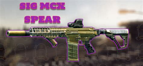 Buy Sig Mcx Spear 6 8x51 Assault R In Escape From Tarkov Items Offer