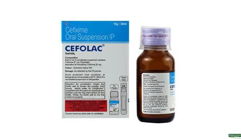 Buy Cefolac 50mg Syrup 30 Ml Online At Best Prices Wellness Forever