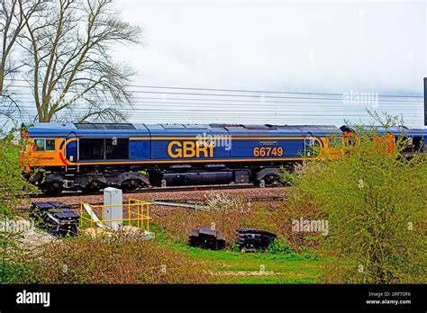 Pair Of Class 66 Locomotives Shipton By Beningbrough North Yorkshire