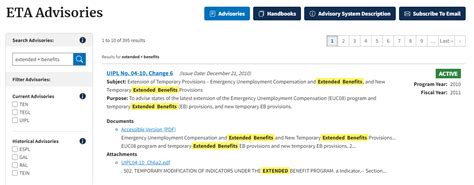 Eta Advisory Search Tips Us Department Of Labor