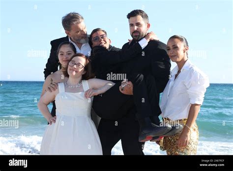 Artus Alice Belaidi Clovis Cornillac Sofian Ribes Attending Un Ptit Truc En Plus Party Held