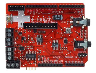 Plataforma de sensores e Health V para Arduino y Raspberry Pi aplicaciones biométricas