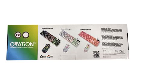 Ovation Keyboard Mouse Headset Kit Ovation