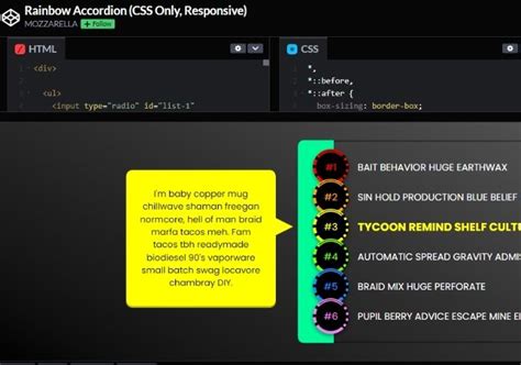 11 Css Vertical Accordions Examples Webtopic