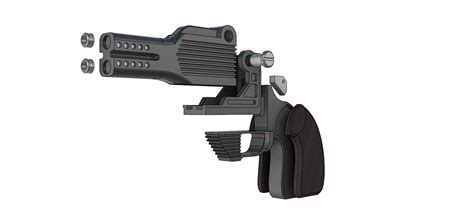 Andor Kleyas Derringer Blaster・ Stl File For 3d Printing・cults