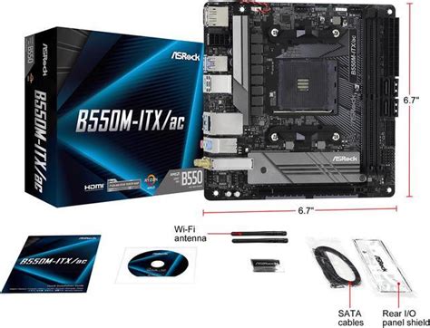 Asrock B M Itx Ac Am Mini Itx Amd Motherboard Newegg Ca