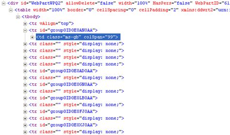 adding expand collapse logic to your data view web parts dvwps the