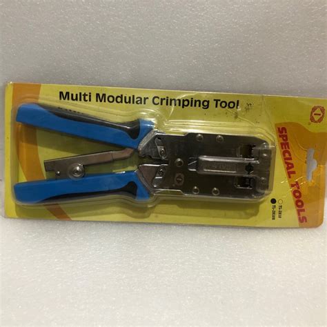 Jual Tang Crimping Cat 6 Crimpling Tools Rj45 Cat6 Rj11 Talon Tl 2810r Original Shopee Indonesia