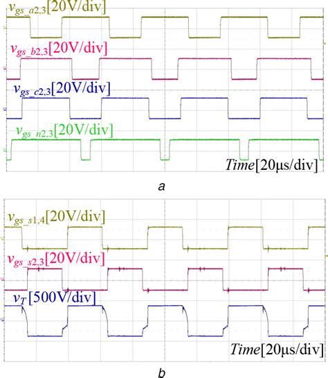 Main Waveforms A Driving Signals Of Bidirectional Switches B