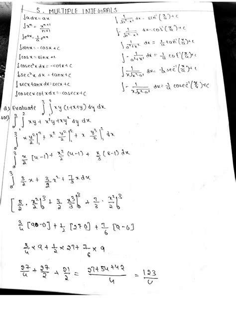 Unit 5 Multivariable Calculus Pdf Image Scanner Manufactured Goods