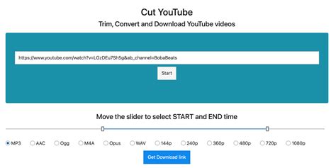 Cut Youtube 剪輯 Yt 影片自訂開始結束時間，並下載成 Mp4mp3 科技兔