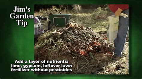 Gardening Tips How To Build A Good Compost Pile Layered Cake Method Dr JimZ Blog