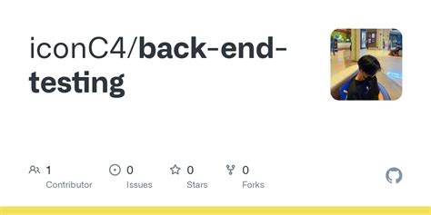 GitHub IconC Back End Testing