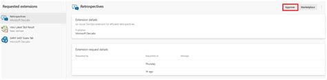 How To Approve Reject Extension Requests In Azure Devops Sharepoint