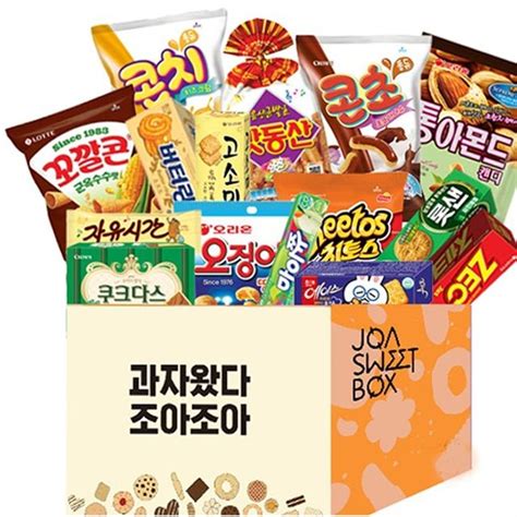 과자왔다 조아조아 과자 선물세트 스낵박스 15종 홈플러스 택배배송