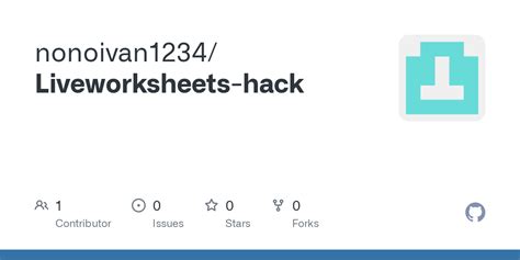 Github Nonoivan1234liveworksheets Hack