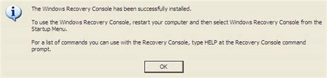 Windows Xp Recovery Console Commands Tapemas