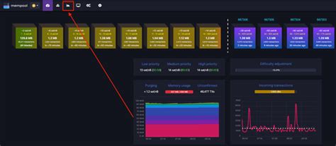 how to use mempool space