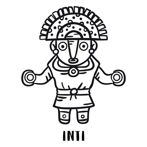Dios Sol Inca Inti Vector Premium - vrogue.co