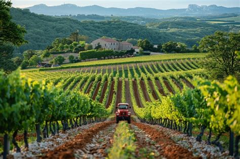Vineyard Mountain Landscape