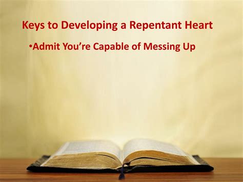 Ppt A Repentant Heart Part 4 Of “a Heart That Pleases God