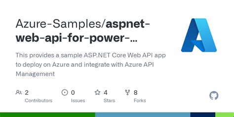 Github Azure Samplesaspnet Web Api For Power Platform Custom Connector This Provides A
