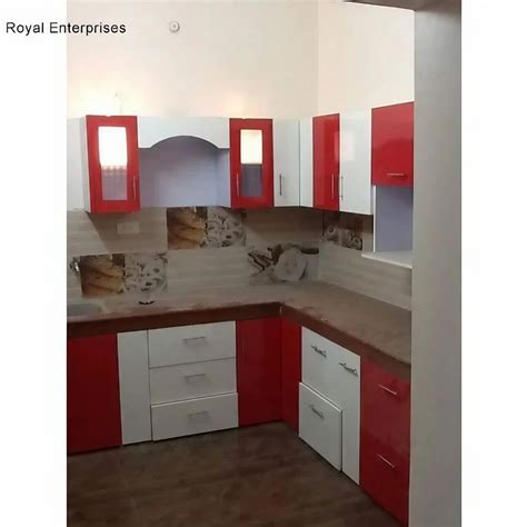 68 L Shape Modular Kitchen At ₹ 1450 Square Feet Modern L Shaped