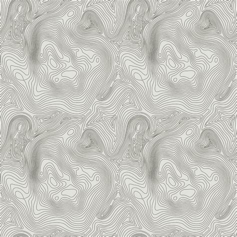 Tileable Topographic Map Background Concept With Space For Your Copy