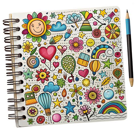Notebook Doodles Clip Art