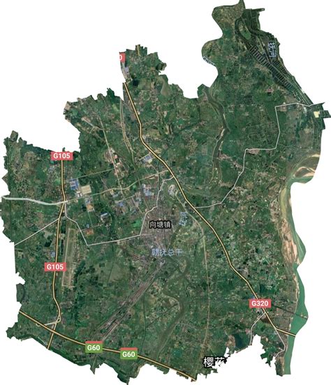 蒋巷镇高清卫星地图bigemap Gis Office