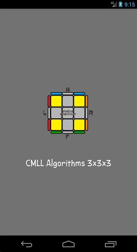 Descargar Cmll Algorithms 3x3x3 Apk Última Versión 2 30 Para Android