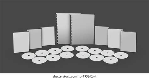 Stationery Set Blank 3d Objects Template 스톡 일러스트 1479514214 Shutterstock