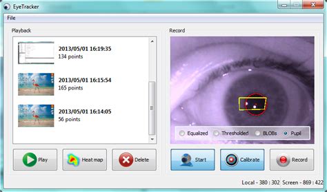 GitHub Exoszajzbuk Eyetracker