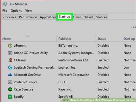 How To Speed Up A Slow Windows Computer For Free With Pictures Artofit