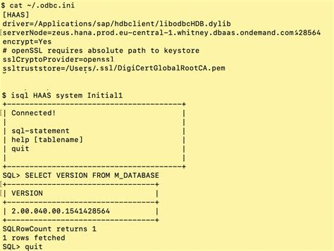 Secure Client Connections For The Sap Hana Service Sap Community