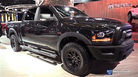 2017 Dodge Ram 1500 Rebel Black Edition Exterior And Interior