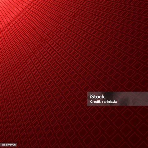 대각선 원근 사각형 패턴 텍스처와 추상적 인 빨간색 그라데이션 방사형 배경입니다 0명에 대한 스톡 벡터 아트 및 기타 이미지 0명 가리기 개념 Istock