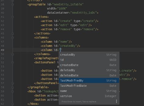how to reference created by and last modified by from table support