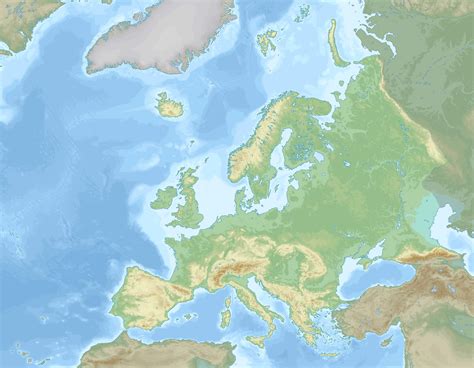 Topographical Hillshade Map Of Europe Map Maps Mapping