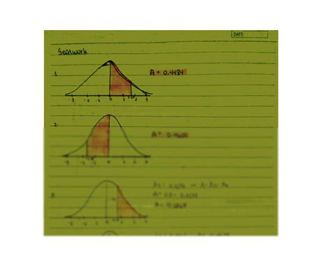 SOLUTION: Normal curve exercises probability and statistics - Studypool